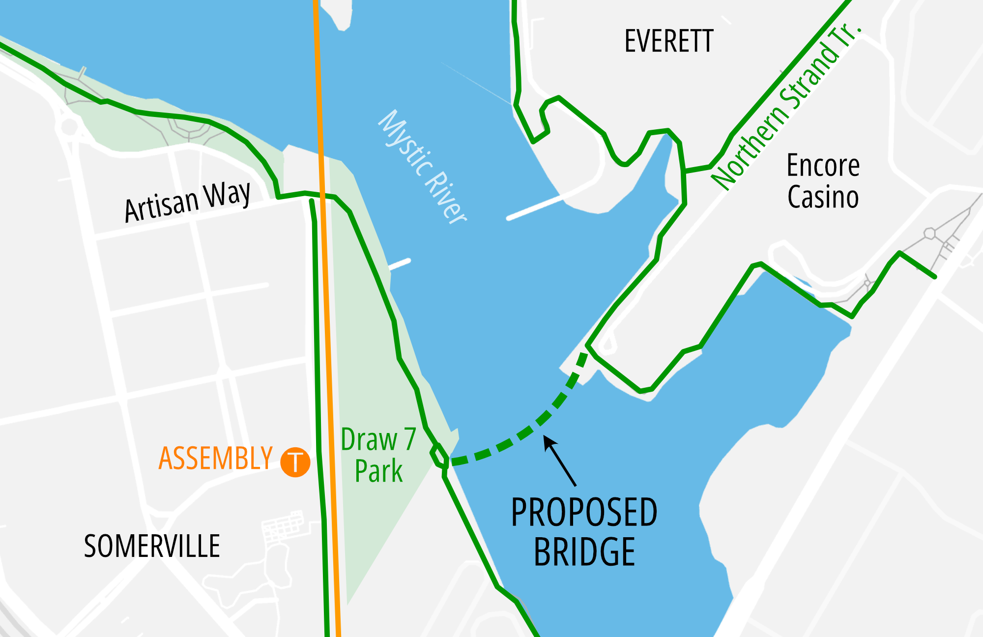 MassDOT Reveals New Designs, Timeline for Delayed Mystic River Car-Free ...