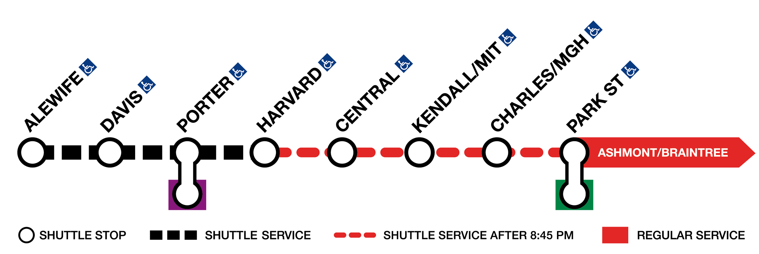 MBTA to Suspend Harvard-Alewife Red Line Service Starting Monday ...