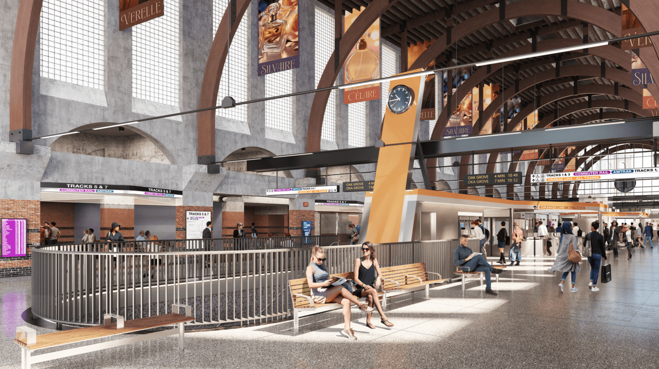 Construction Is Underway On Back Bay Station Makeover - Streetsblog ...