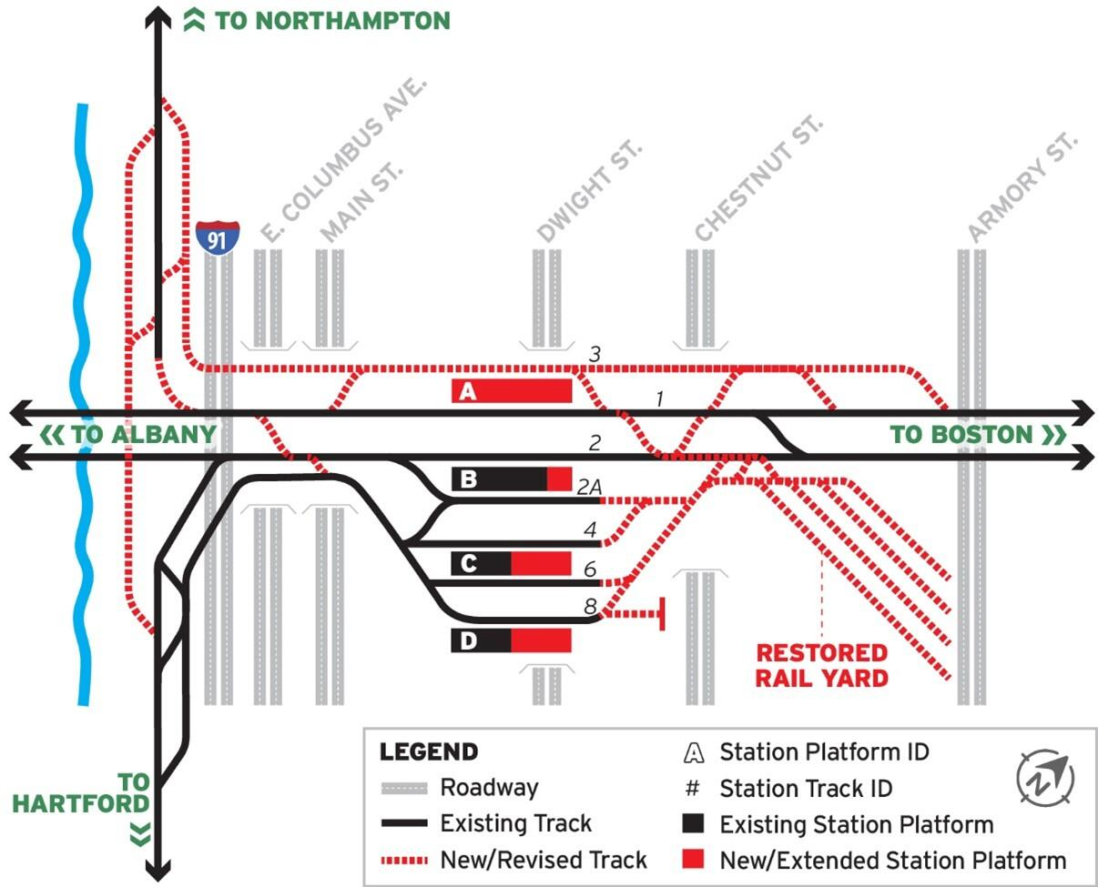 Planned Springfield Station Expansion Anticipates More Amtrak Service ...