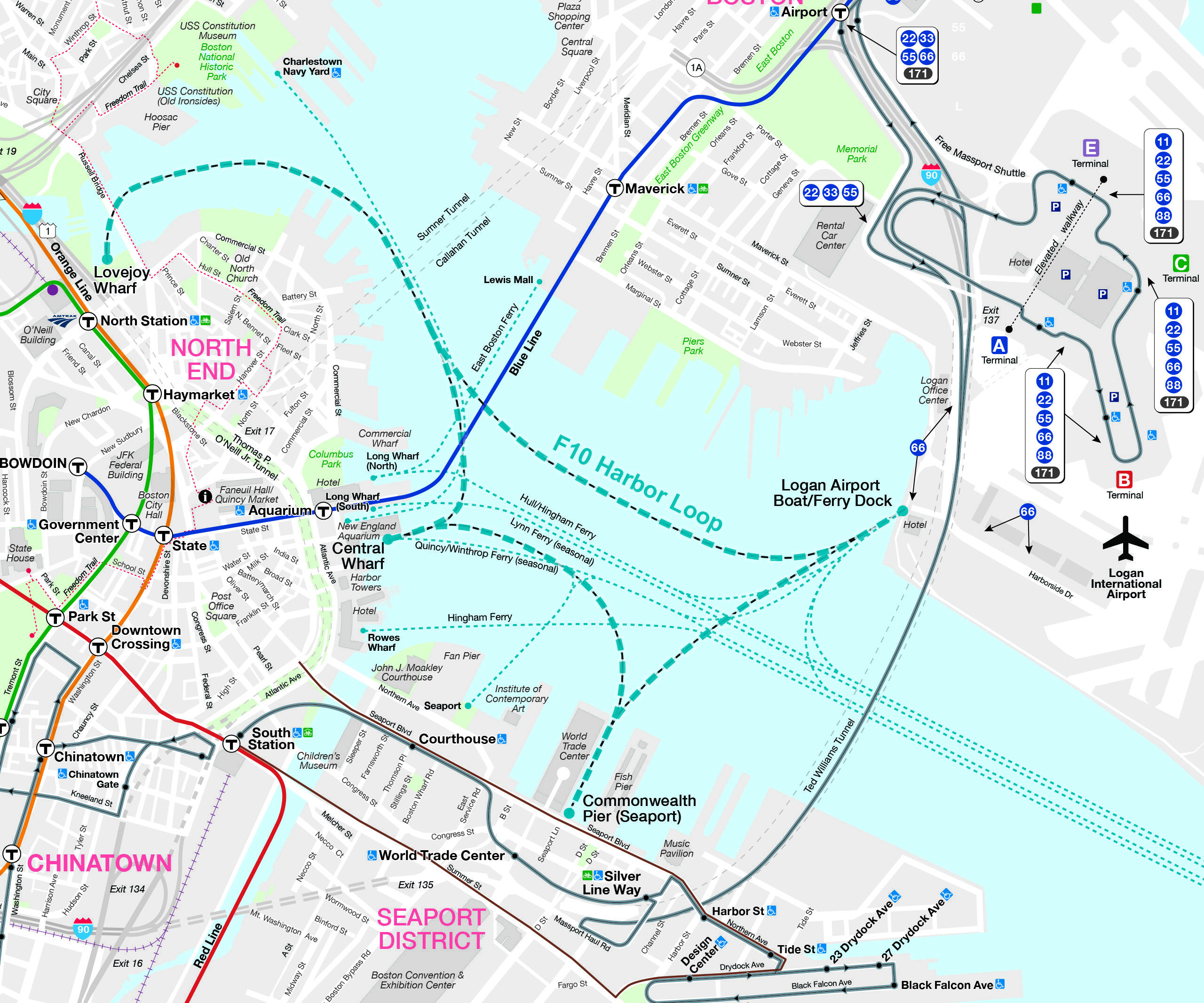 MBTA Launching New Year-Round Boston Harbor Ferry Loop In June ...